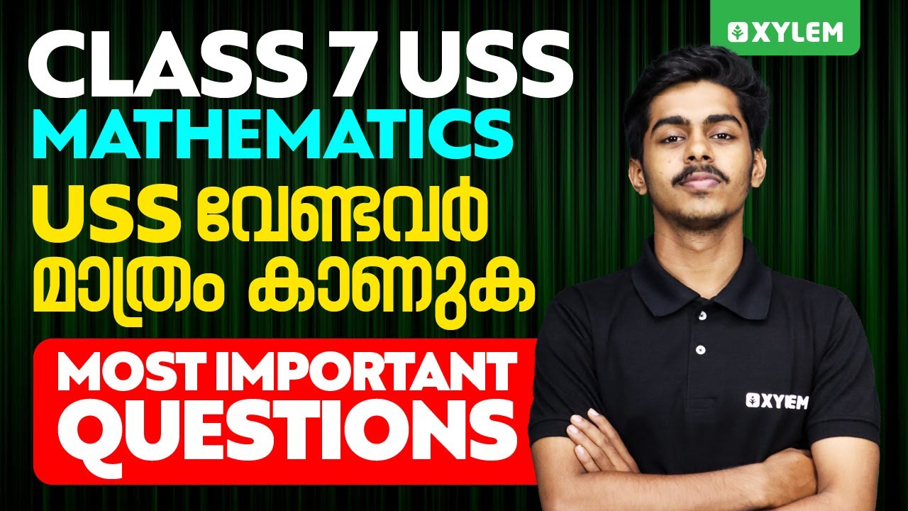 Class 7 USS Mathematics - Most Important Questions | Xylem Class 7 ...