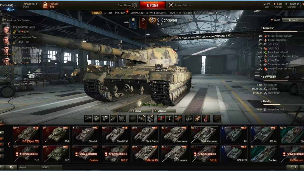World Of Tanks. Super Conqueror Review And Gameplay. How Good Is It ...