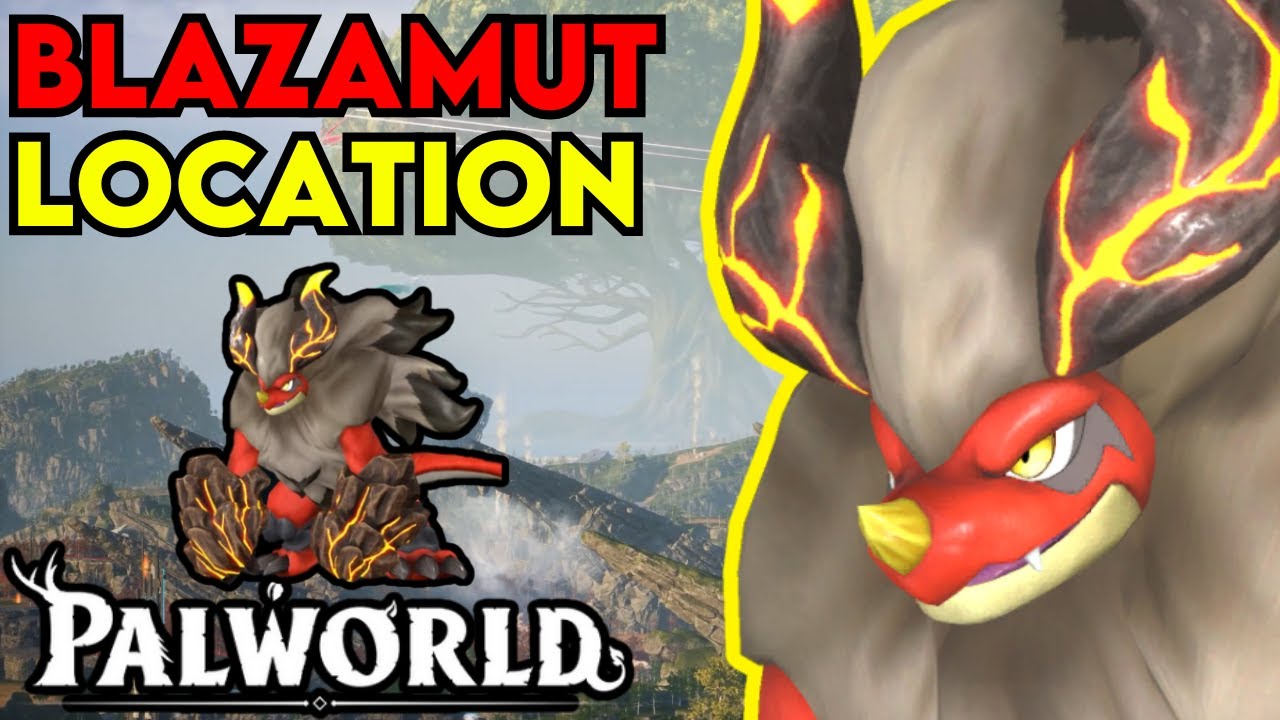Palworld How to Find Blazamut Location - YouTube