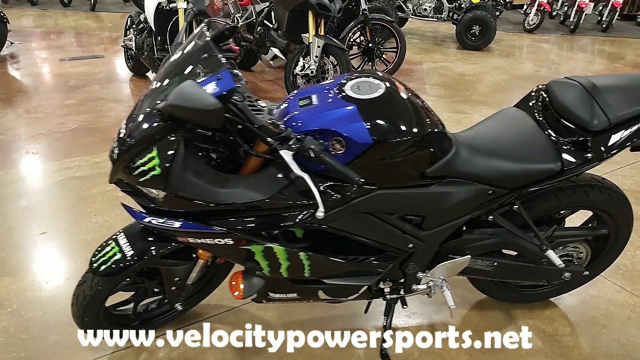 2020 Yamaha YZF-R3 Monster Energy Yamaha MotoGP Edition - YouTube