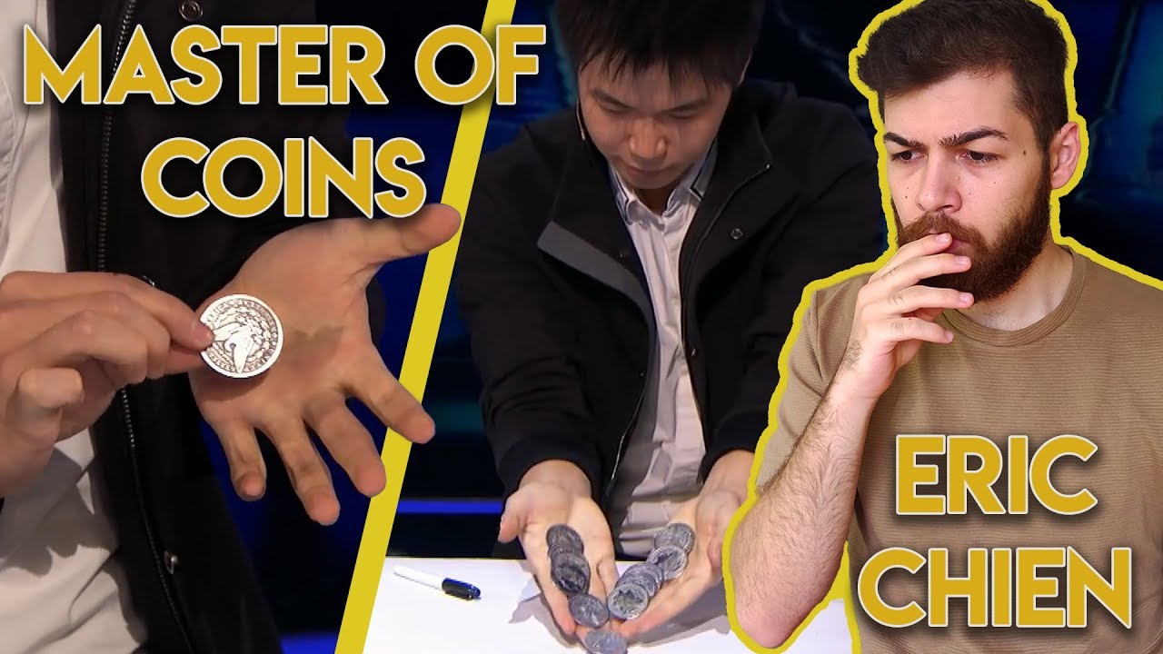 MAGICIAN REACTS: Eric Chien HYPER VISUAL Coin Magic On America's Got ...