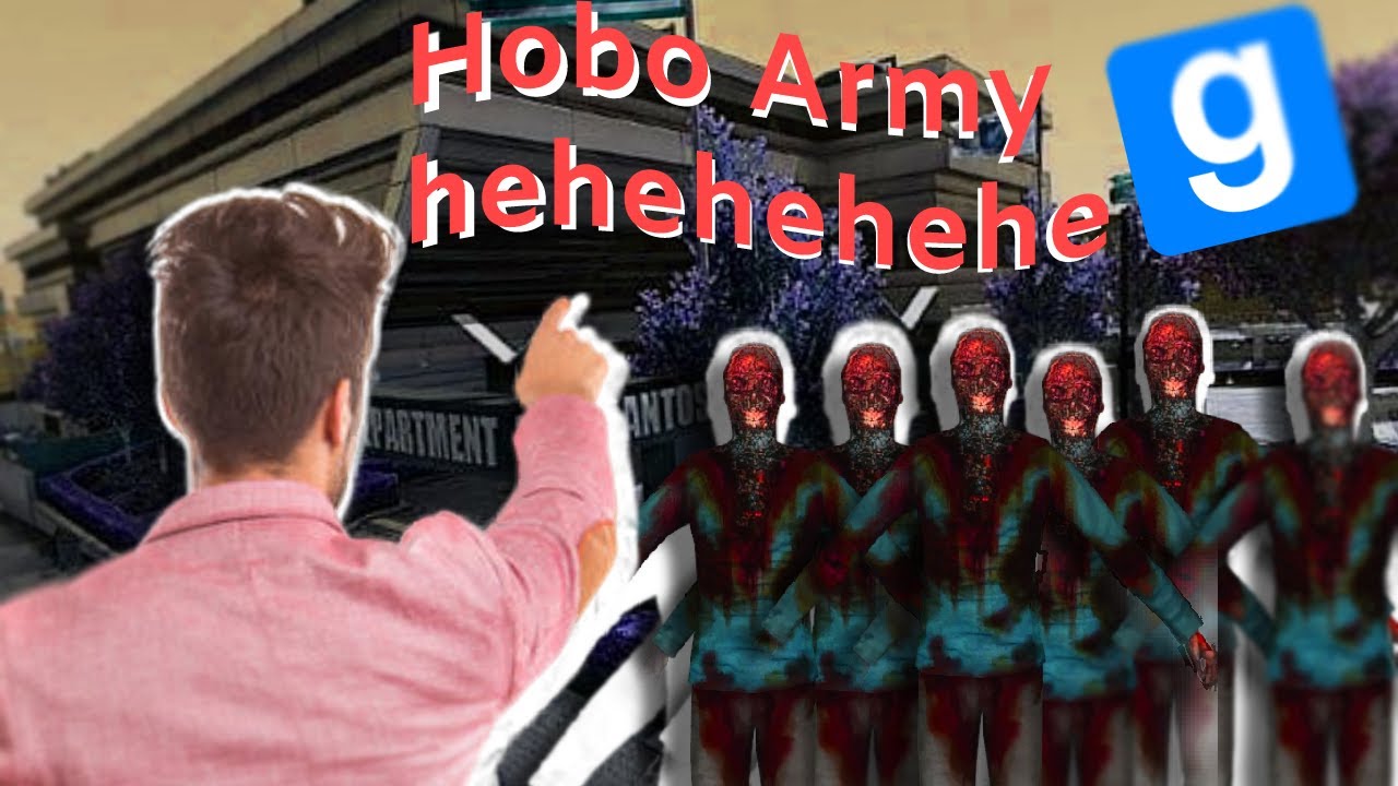 I join a hobo army and become mayor in Gmod - YouTube