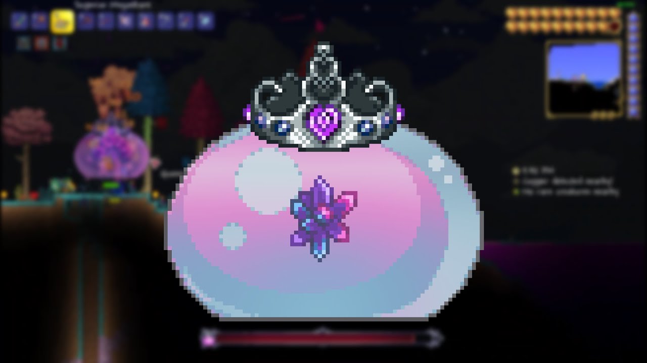 Queen Slime (Expert Mode Solo Bossfight) – Terraria 1.4.1 - YouTube