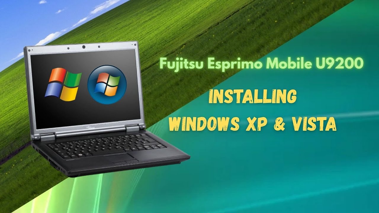 Fujitsu Esprimo Mobile U9200: Windows XP & Vista Dualboot on SSD (Retro ...