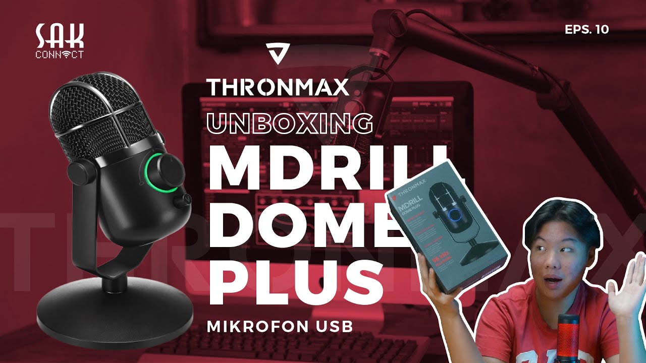 Thronmax Mdrill Dome Plus M3 Streaming USB Microphone - Review ...