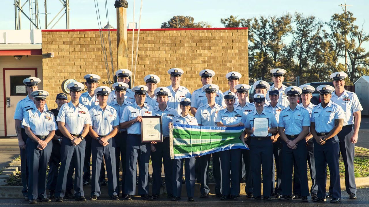 Coast Guard Station Rio Vista Receives Unit Award - YouTube