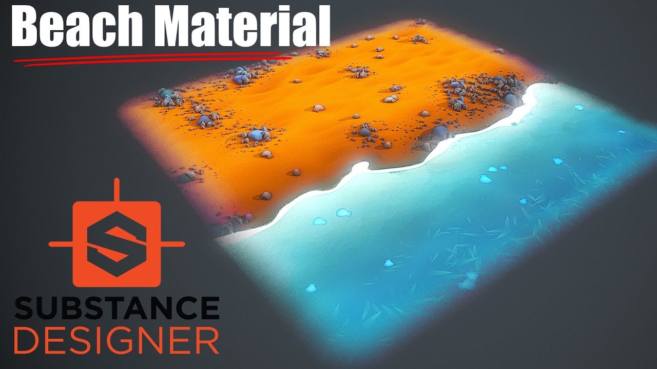 Substance Designer - Beach Material - YouTube