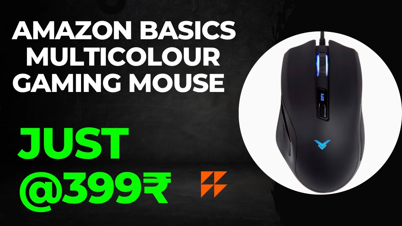 Amazon Basics multicolour Gaming Mouse Online se 700₹ sasta # ...
