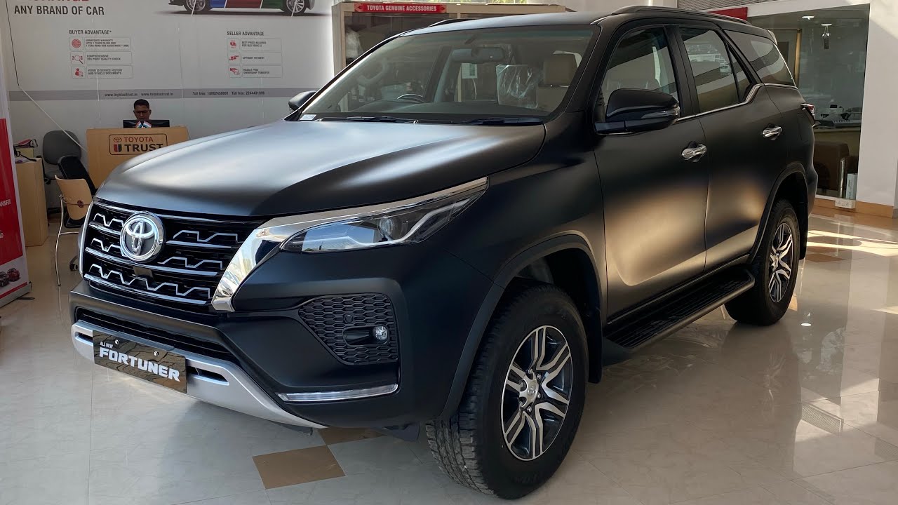 Matte Black Toyota Fortuner 4X2 Automatic 😍🔥 - YouTube