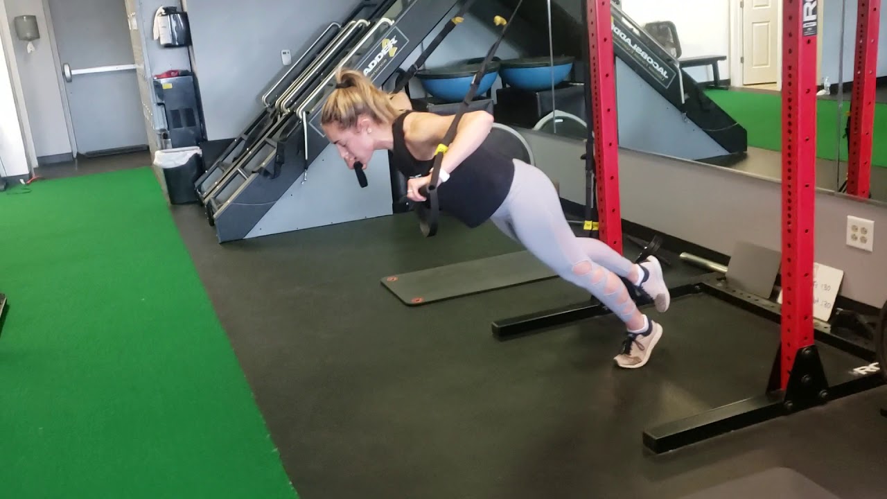 TRX Single Leg Pushup - YouTube