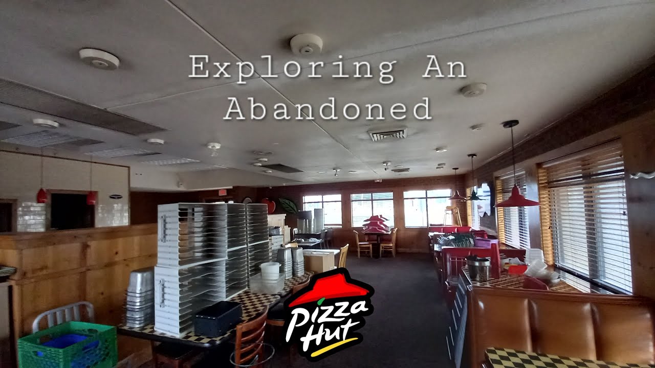 Exploring An Abandoned Pizza Hut - YouTube