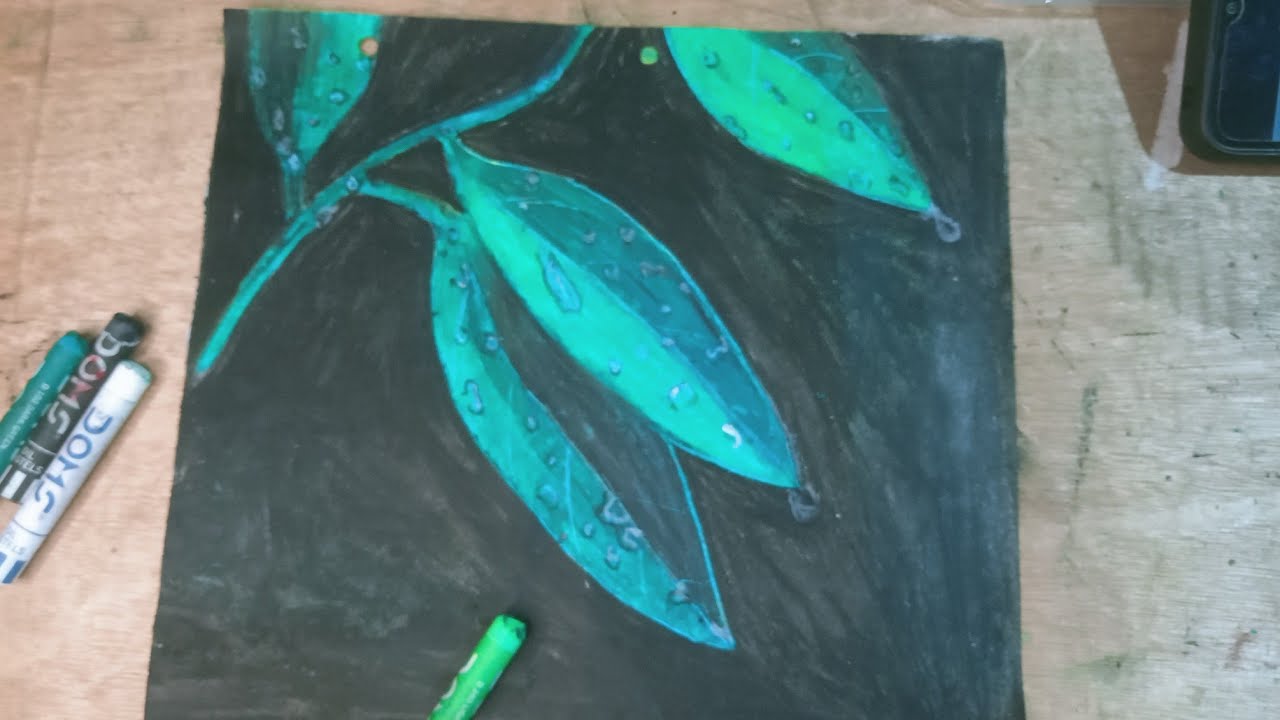 oil pastel drawing l Realistic Drawing Oil pastel ll - YouTube