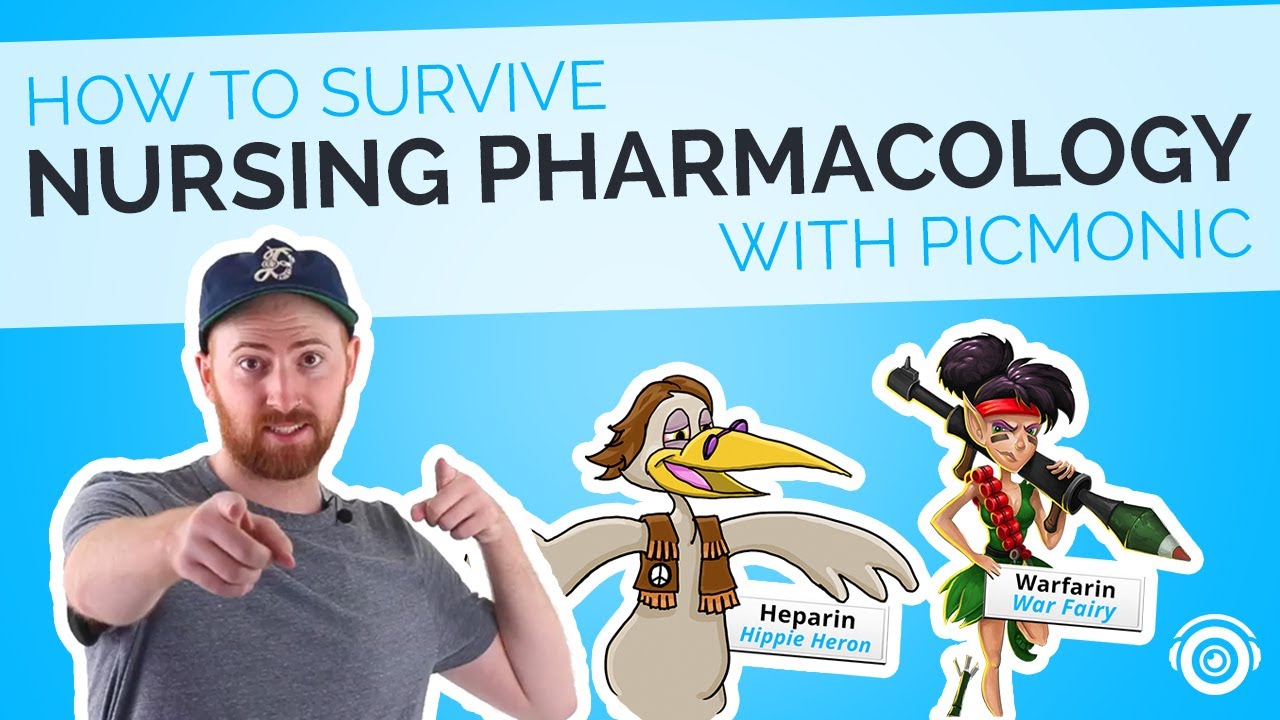 How to Survive Nursing Pharmacology with Picmonic - YouTube