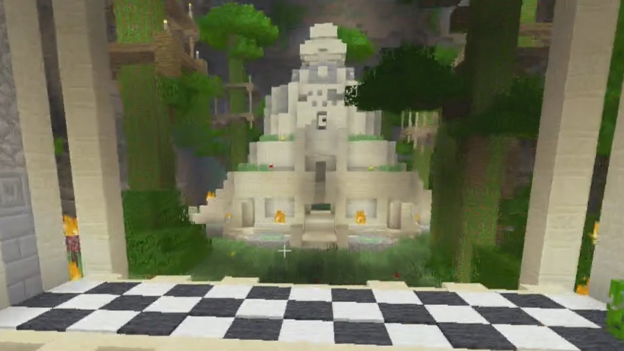 Minecraft Xbox - Temple - Glide Minigame - YouTube