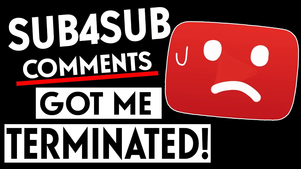 Sub4Sub Comments To Get More YouTube Subscribers CAN GET YOUR CHANNEL ...