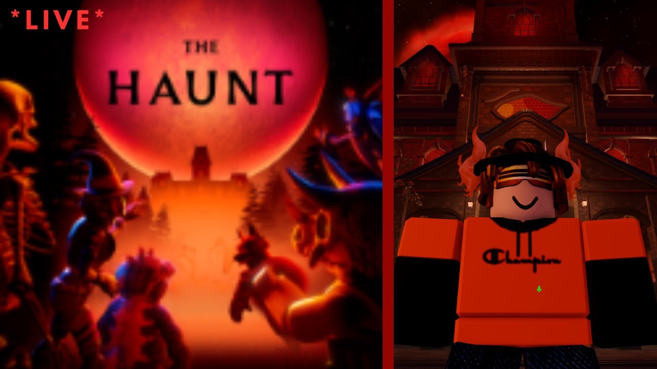 *LIVE* Playing The Haunt New Event | Roblox - YouTube