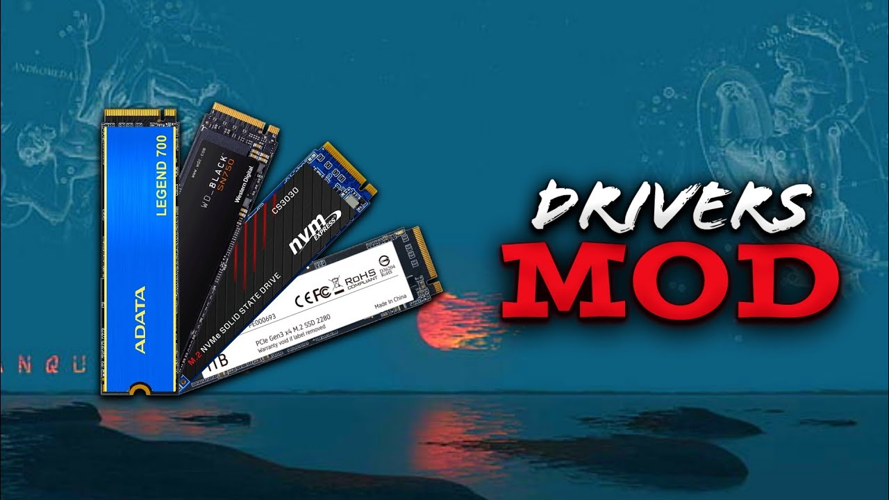 DRIVERS MOD PARA TU SSD M.2 NVME - YouTube