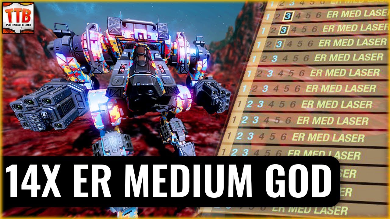 The MOST ER-MEDIUM LASERS possible! - Blackhawk - German Mechgineering ...
