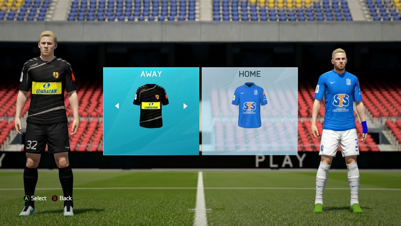 FIFA 16 - Ekstraklasa Ratings & Kits - YouTube