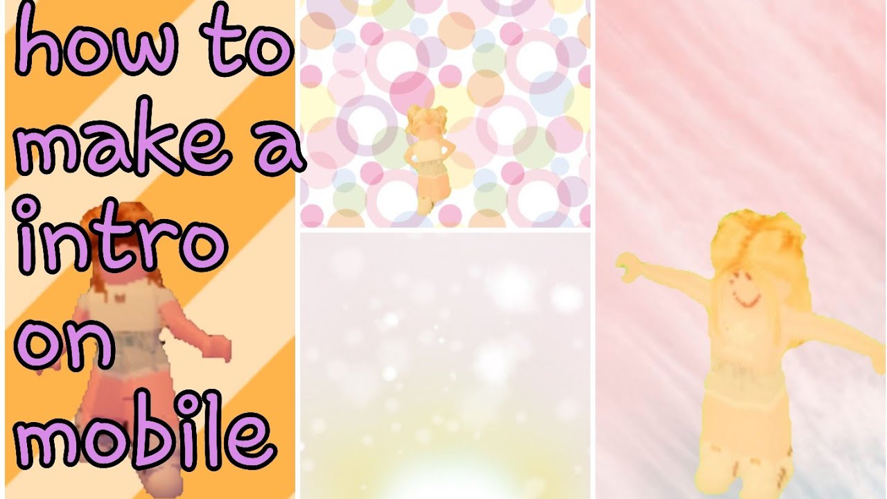 how to make a intro on mobile - YouTube