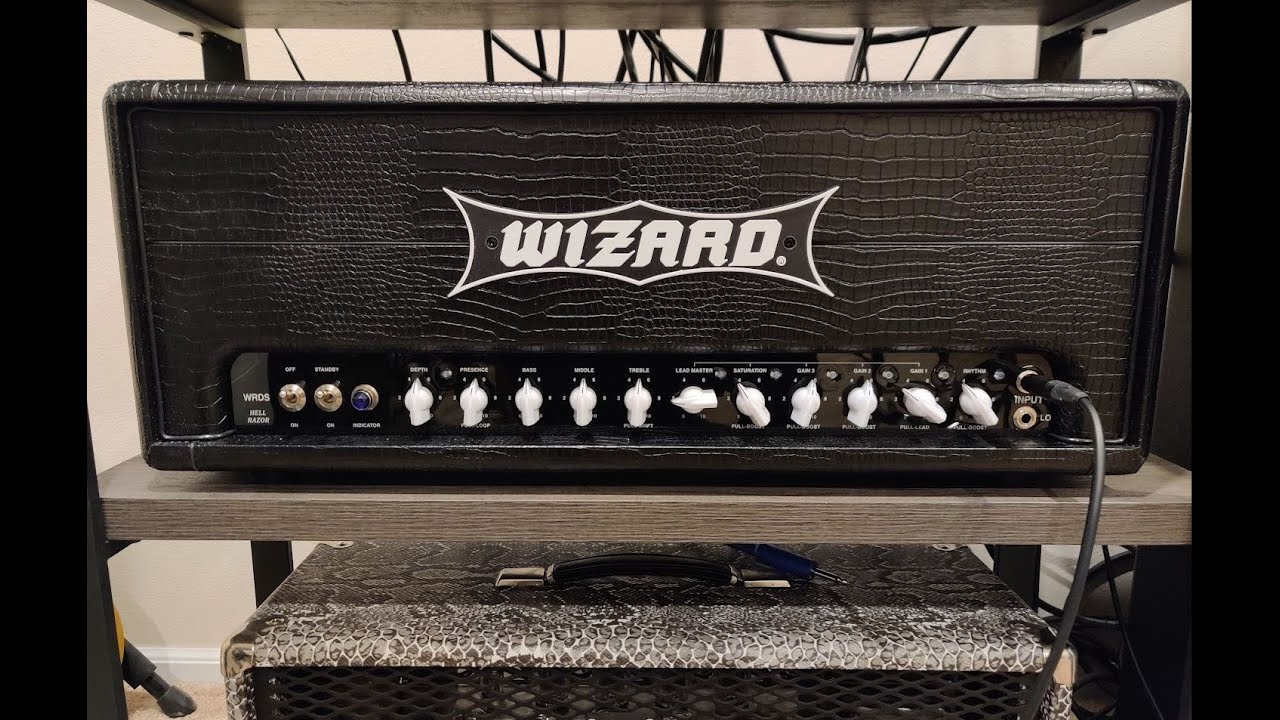 Wizard Hellrazor (KT88) Knob Turning - YouTube