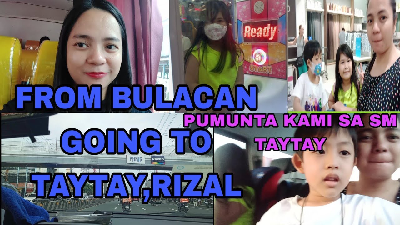 V.90 FROM BULACAN,PUNTA MUNA TAYO SA SM TAYTAY.. - YouTube