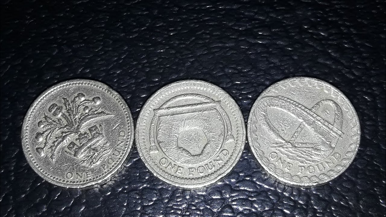 MOEDA LIBRA BRITÂNICA ONE POUND - YouTube