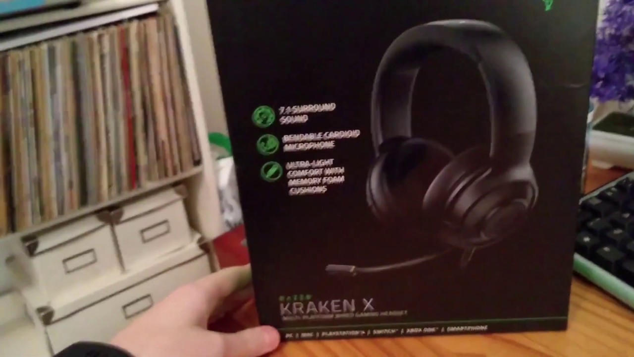 Unboxing Razer Kraken X - YouTube