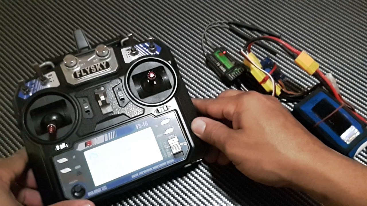 How to bind fs-ia6b receiver - YouTube