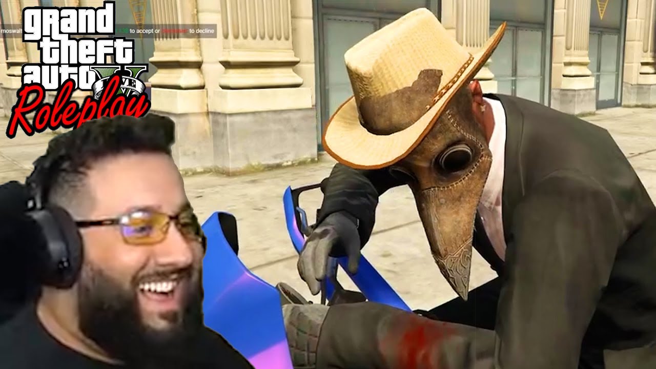 GTA 5 RP FUNNY MOMENTS! MOCKING THE PLAGUE MASK - YouTube