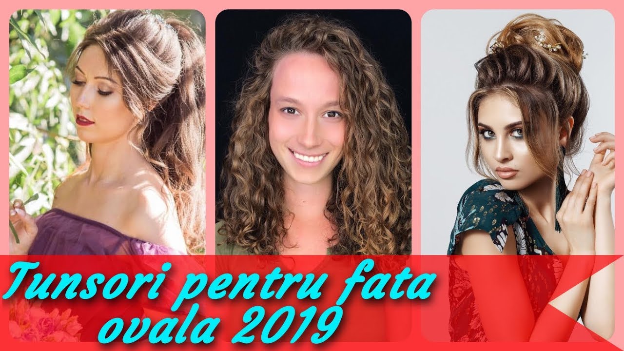20 modele 💕 de tunsori pentru fata ovala 2019 - YouTube