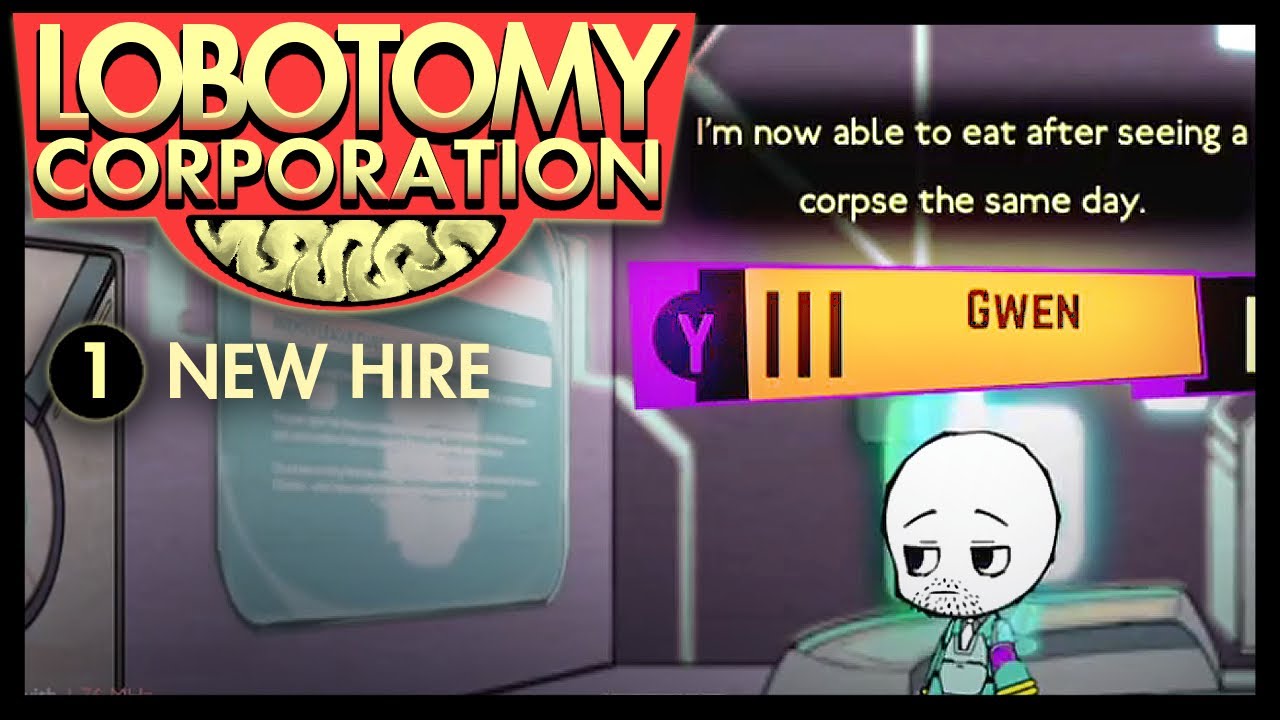 NEW HIRE - Lobotomy Corporation - #1 - YouTube