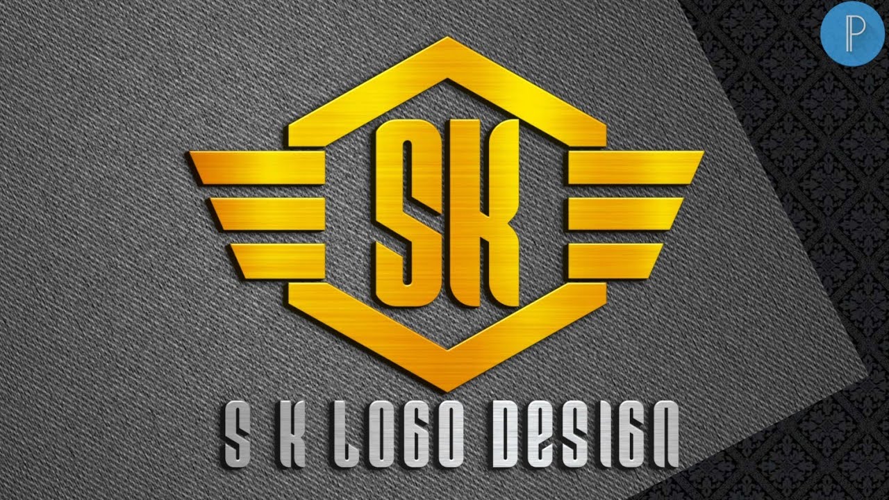 S K Professional Logo Design Tutorial | Pixellab Logo Design Android ...