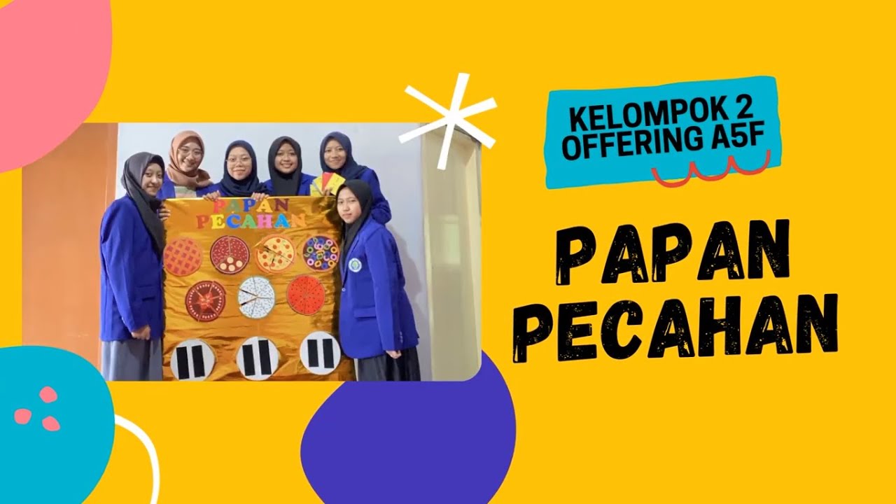 Media Pembelajaran Papan Untuk Pengenalan Pecahan "PANU LAHAN" - YouTube