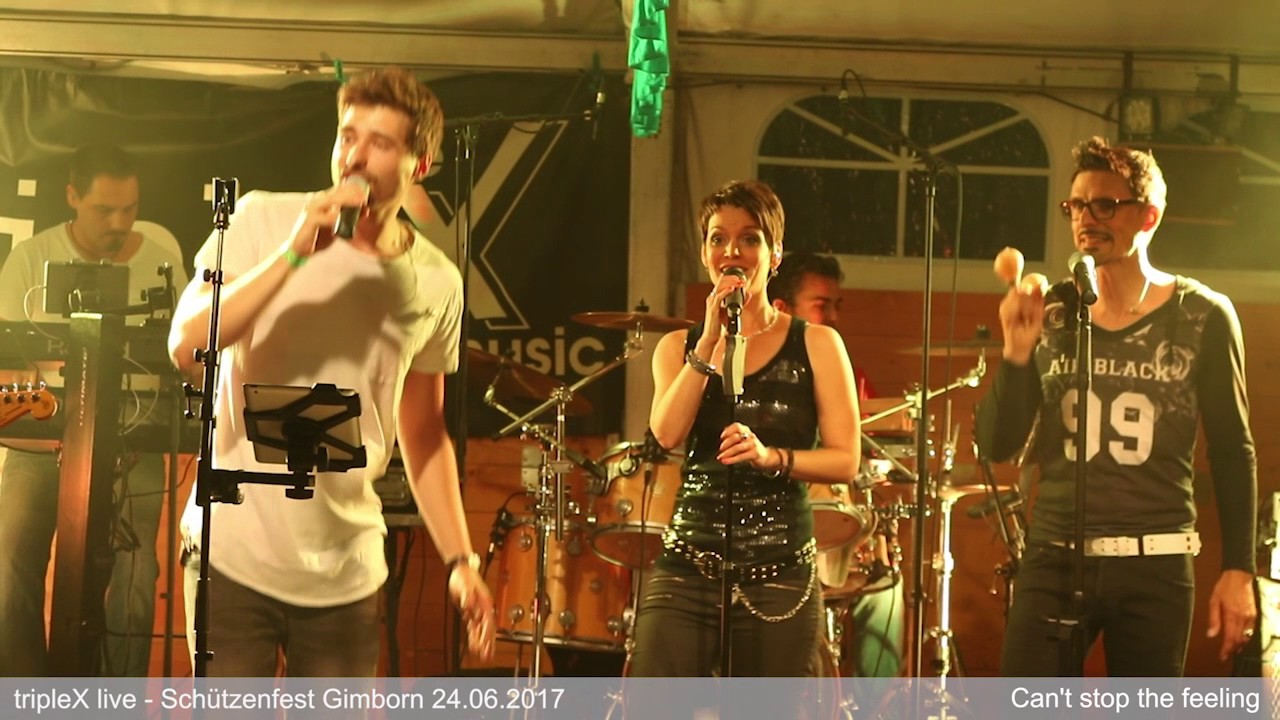 tripleX live - Can't stop the feeling - YouTube