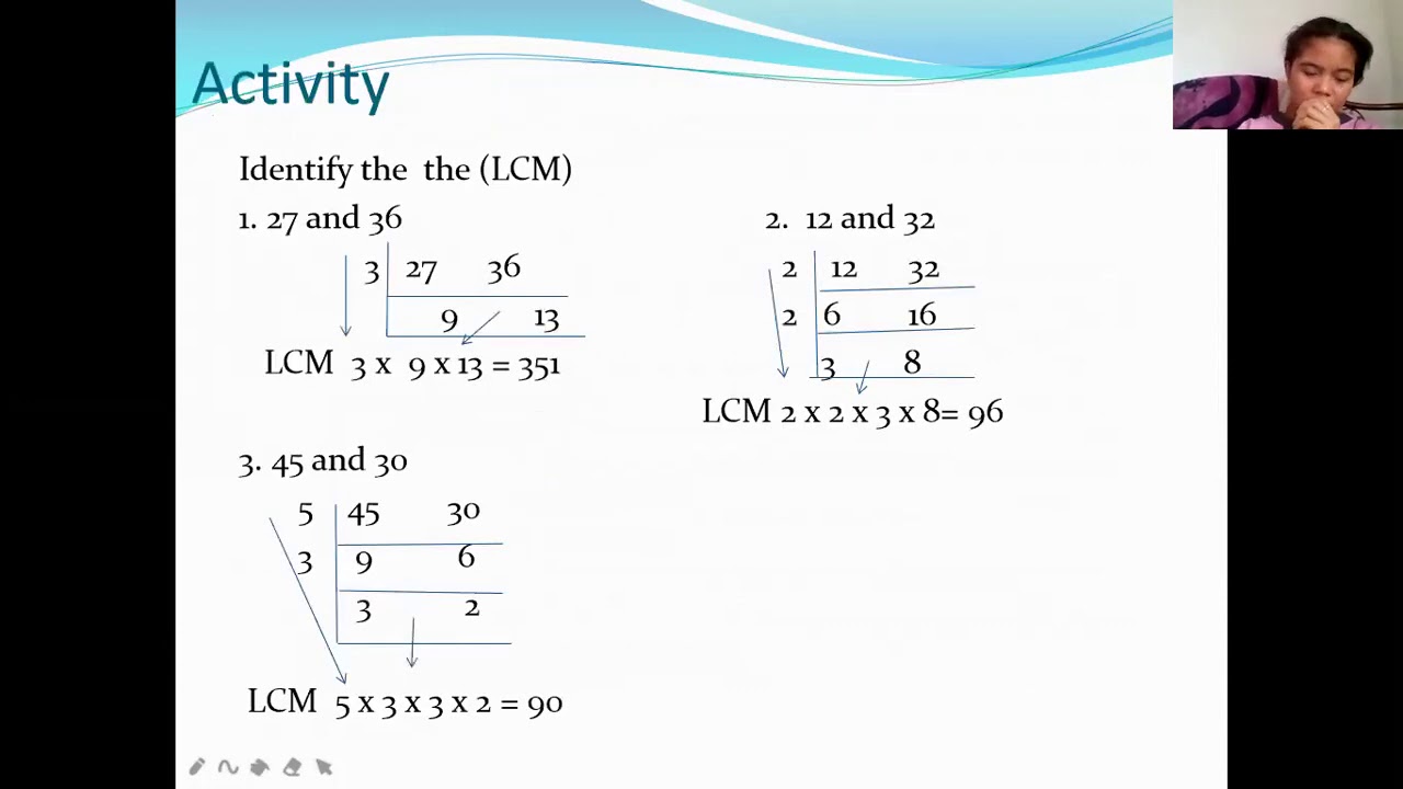 grade 5 GCF and LCM - YouTube
