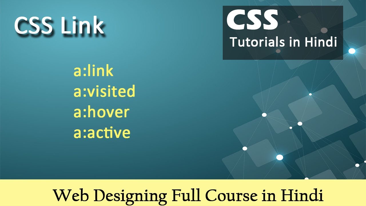 11 Links In Css Css Tutorial In Hindi Css Tutorial For Beginners 2391