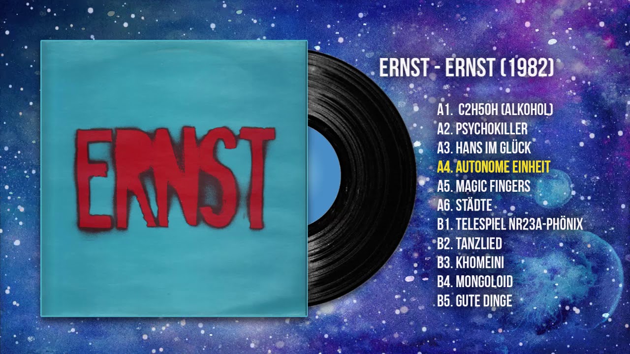 Ernst - Ernst (1982) [Full Album] NDW - YouTube