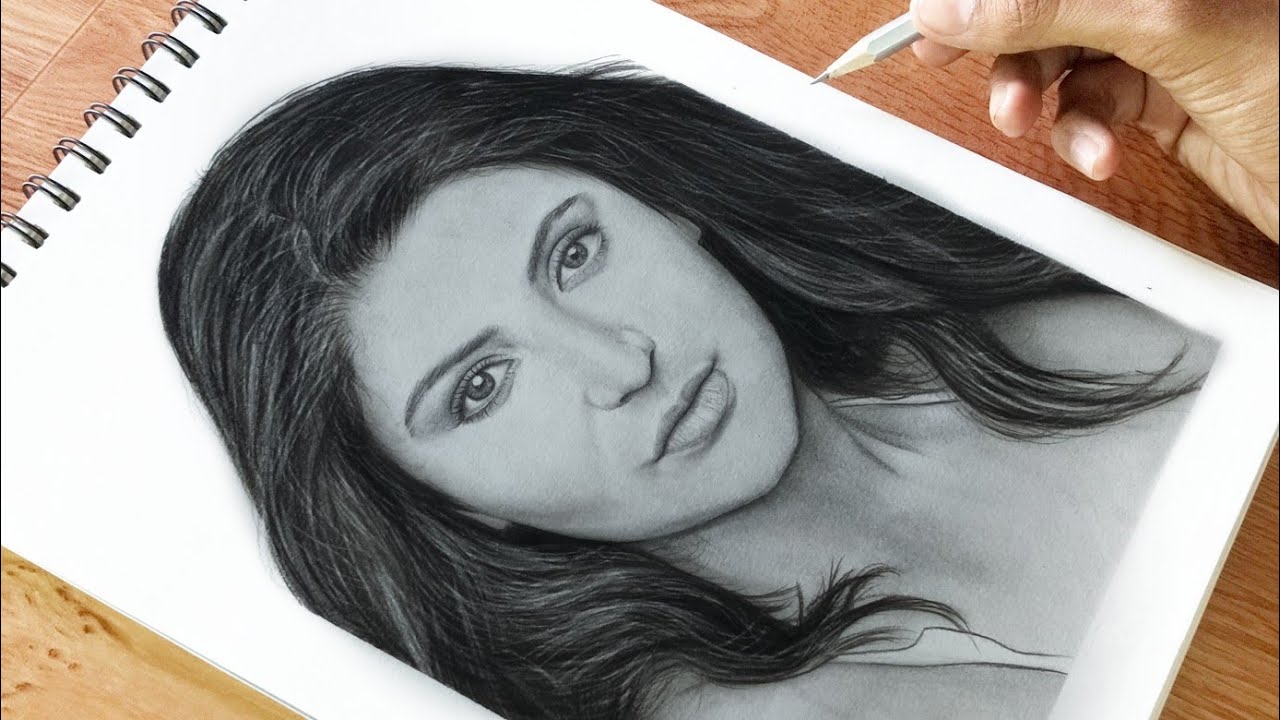 Anushka Sharma Drawing 🙂 - YouTube