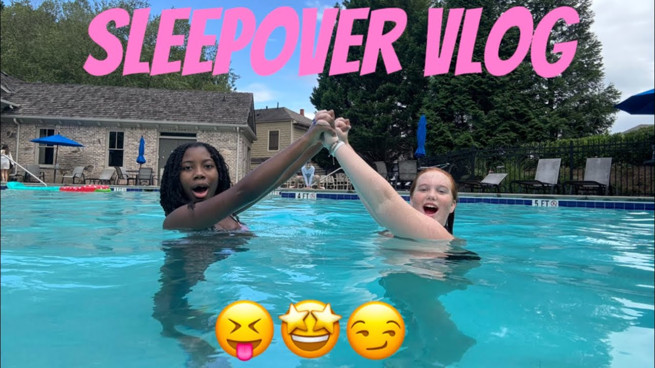 Sleepover vlog!!😝🤩😏#viralvideo #vlog #sleepover #freindsforever - YouTube