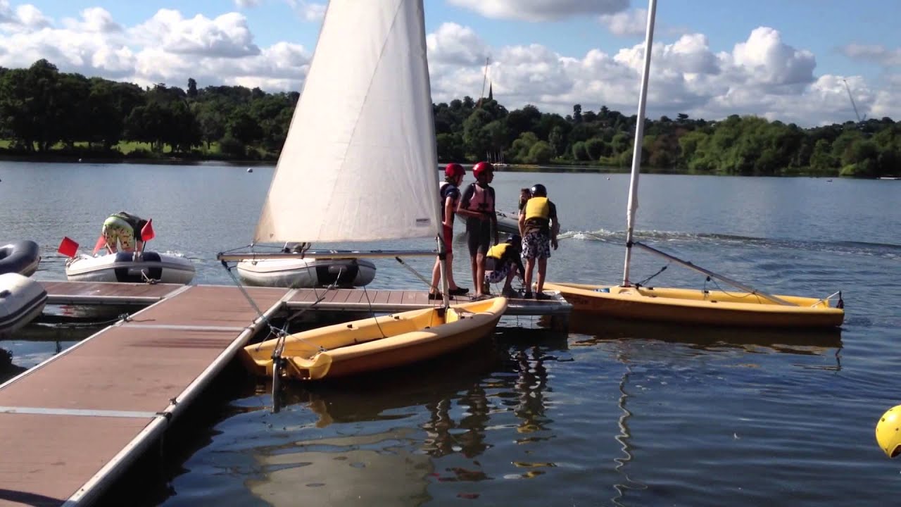 Arjun and William - level 3 - Sailing a Pico Yacht - Wimbledon Park ...