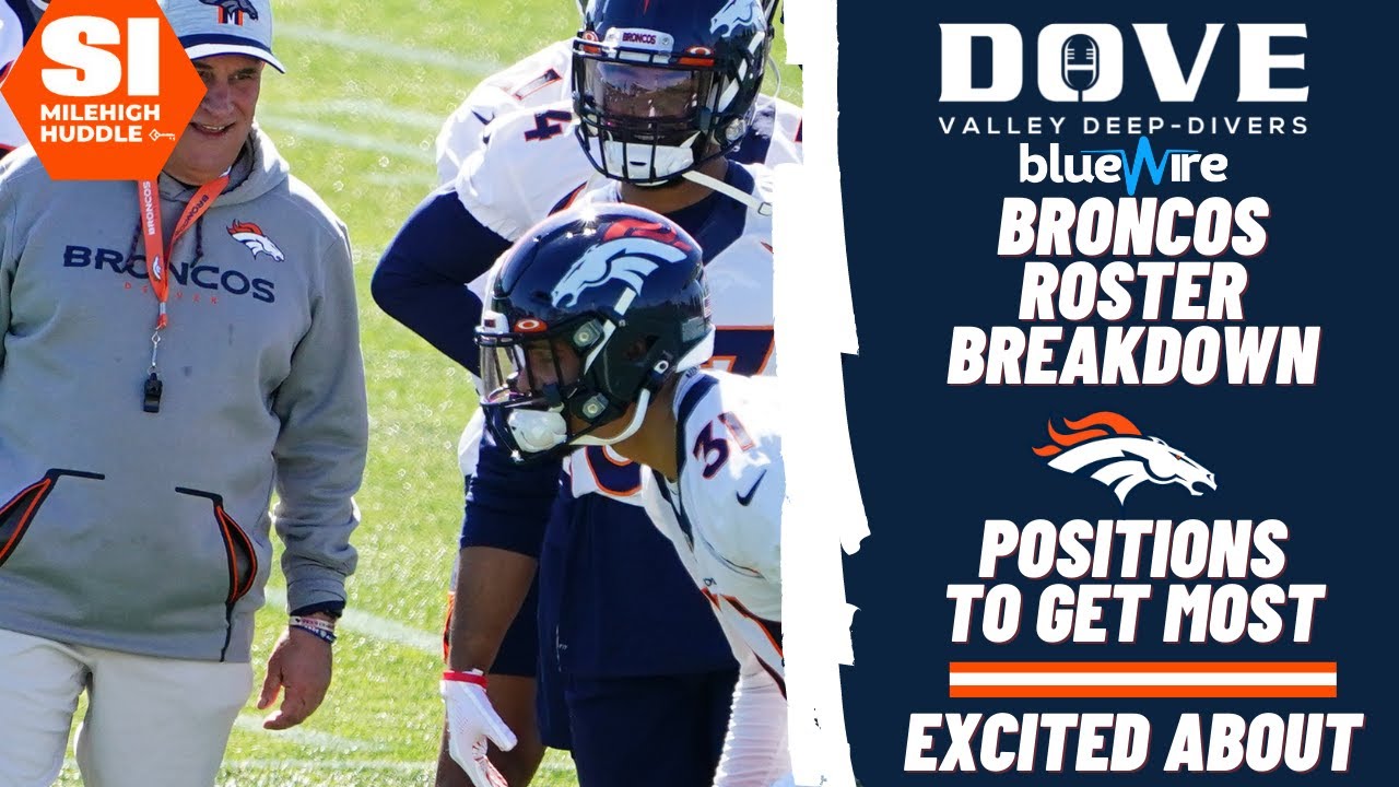 Broncos Roster Breakdown: Positions to Get Geeked Up Over - YouTube