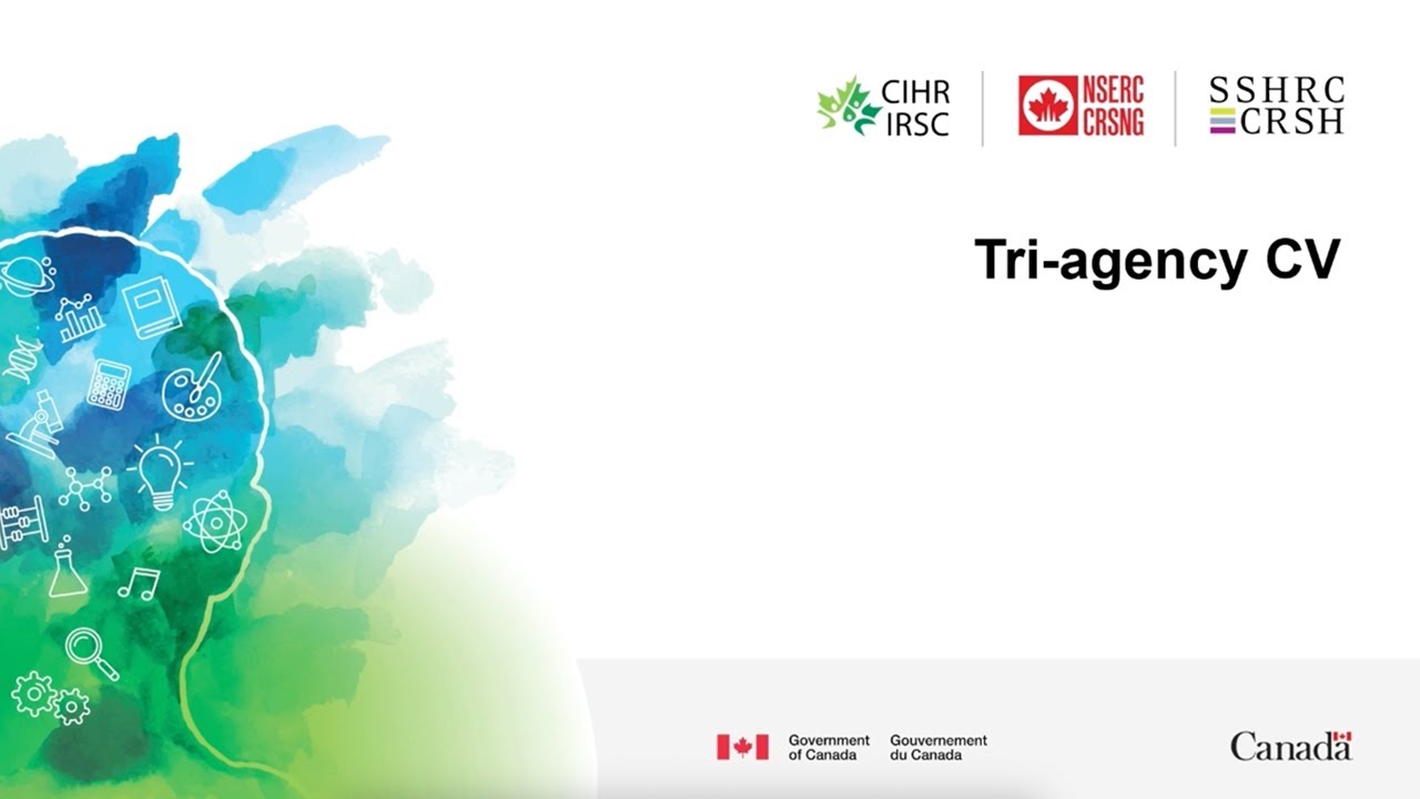 Tri-agency CV webinar - YouTube