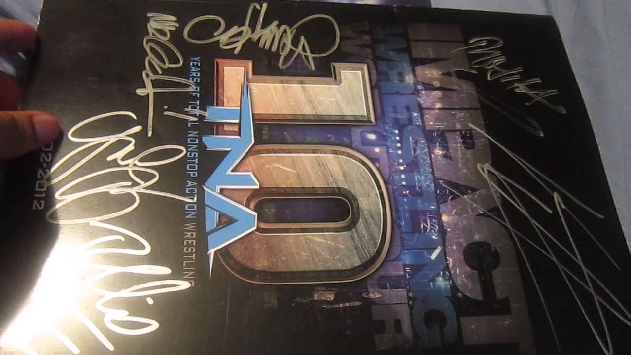 My Autograph Collection from Wrestling Shows I've attended in the NY ...