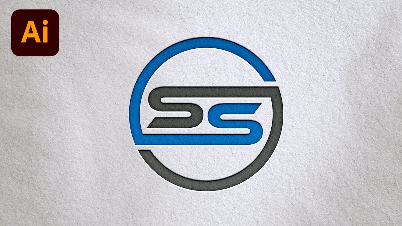 Logo design illustrator - SS Letter Logo Design - How to make logo ...