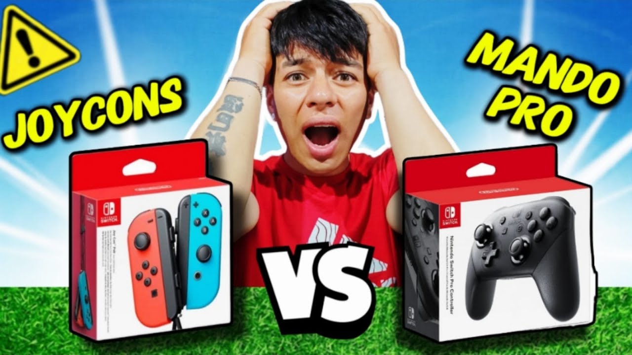 🎮Mando PRO VS Joycons De🔵NINTENDO SWITCH🔴¿Cual Comprar? VENTAJAS ...