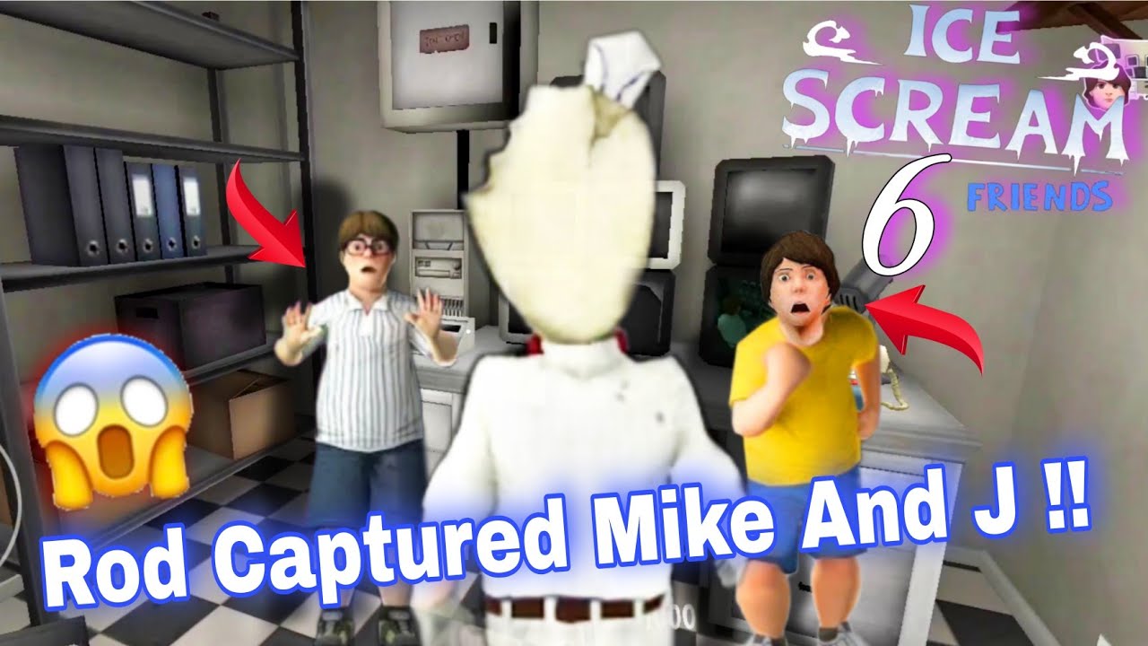 Rod Captured J And Mike In Ice Scream 6 || Ice Scream 6 Trailer || Ice ...
