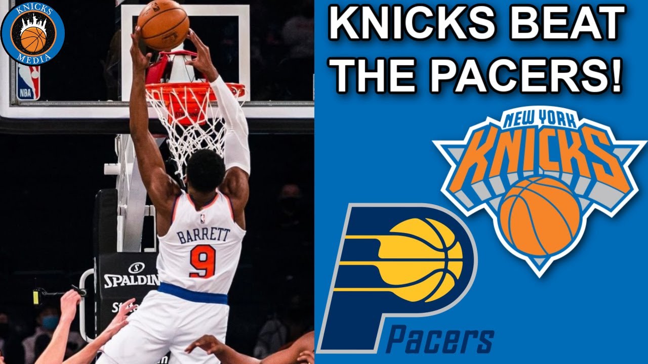 New York Knicks beat Indiana Pacers Recap! Knicks are .500! - YouTube