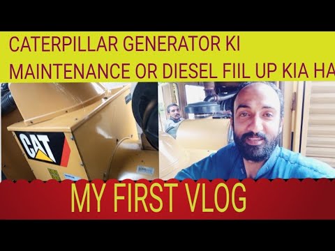 How to generator maintenance An diesel fill up - YouTube