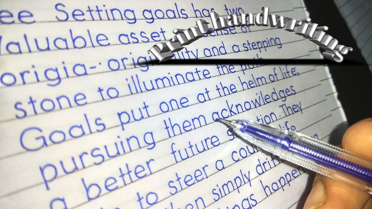 Beautiful English paragraph | neat and clean handwriting | how to ...